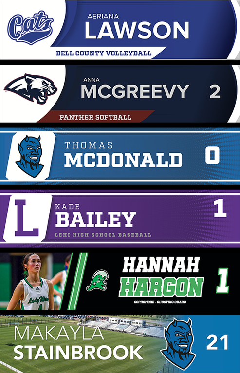 Locker Name Plates – Next Level Prints